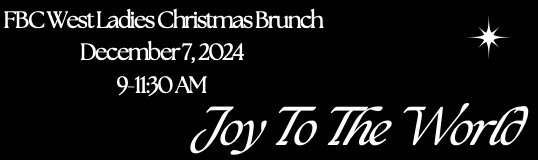 Ladies Christmas Brunch - FBC West