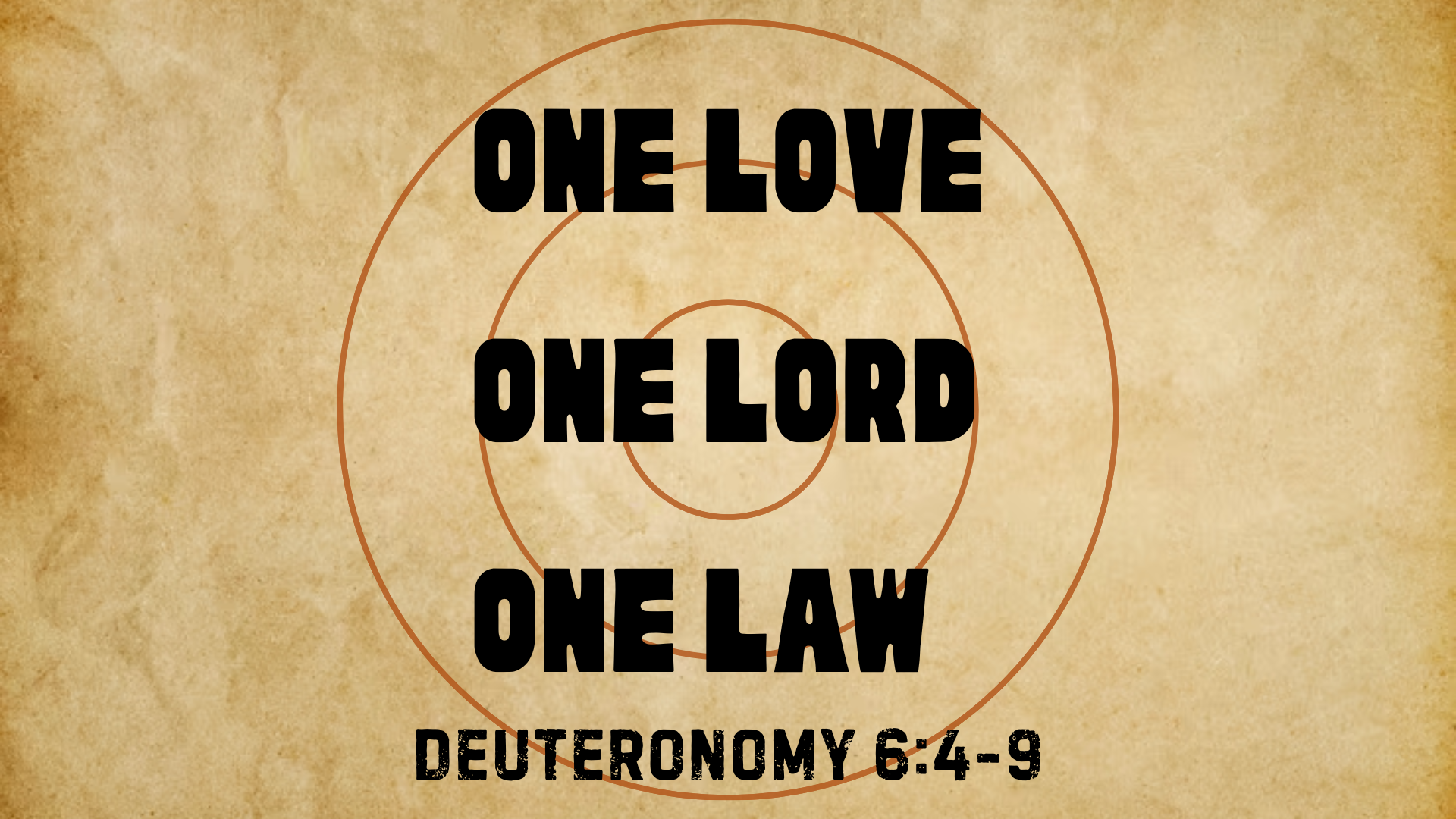 One Law, One Love, One Lord – FBC West